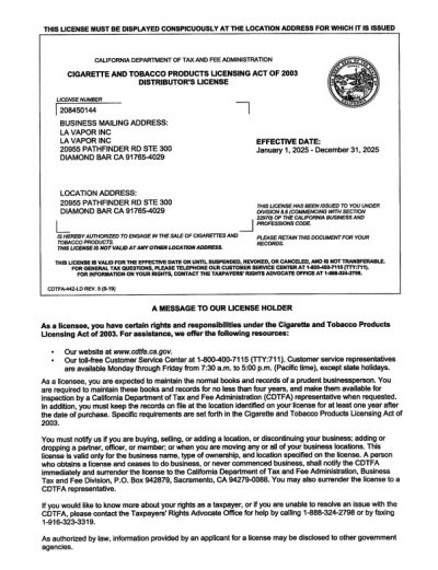 Tobacco Licenses & Legal Compliance | Tobaccon.com