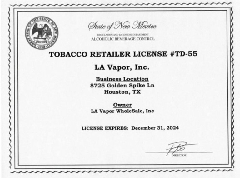 Tobacco Licenses & Legal Compliance | Tobaccon.com