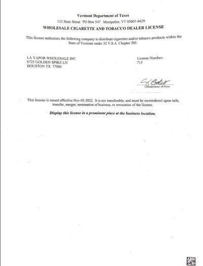 Tobacco Licenses & Legal Compliance | Tobaccon.com